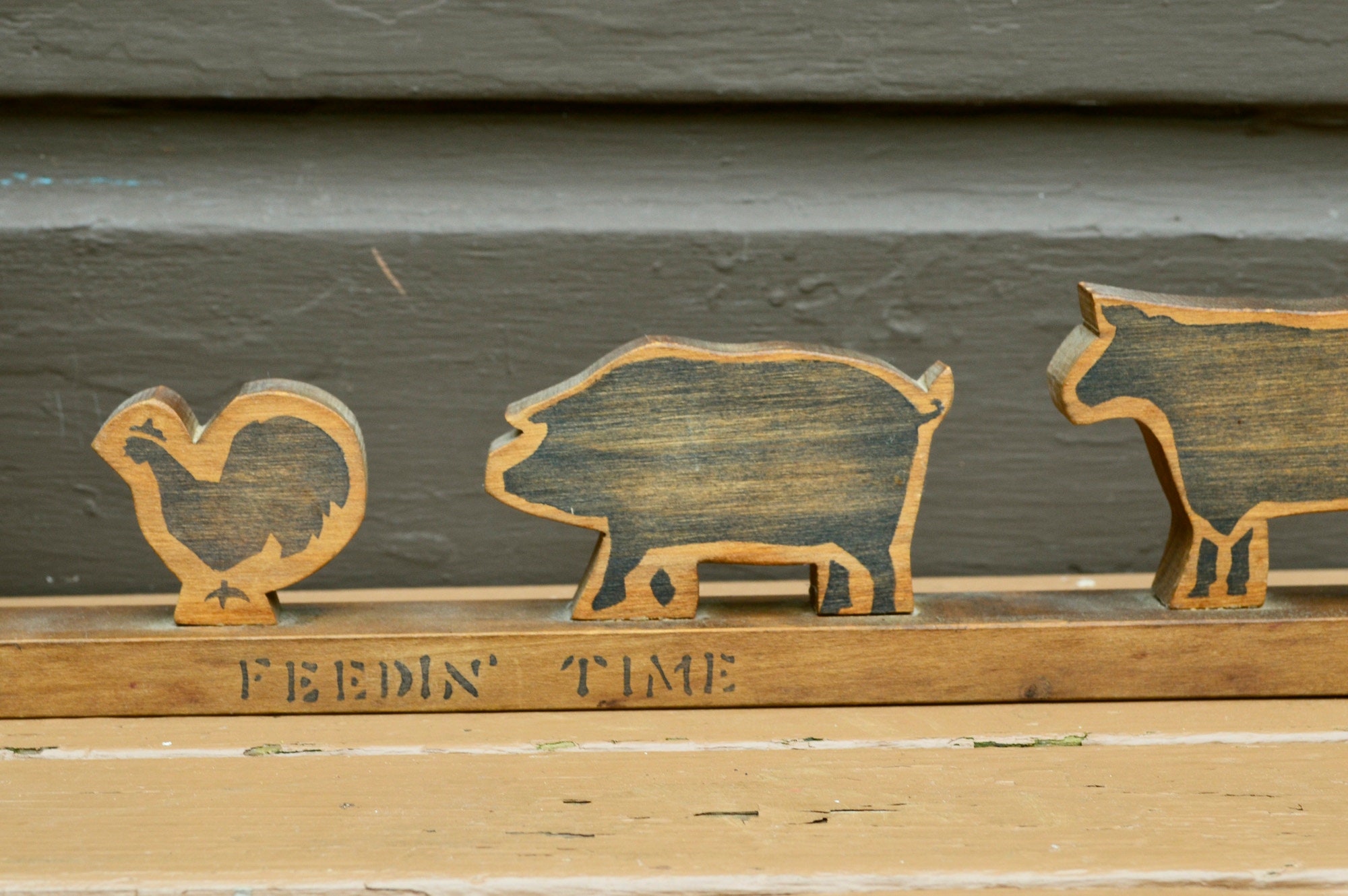 Over the Door Art, Feeding Time Sign, Farm and Barn - Etsy