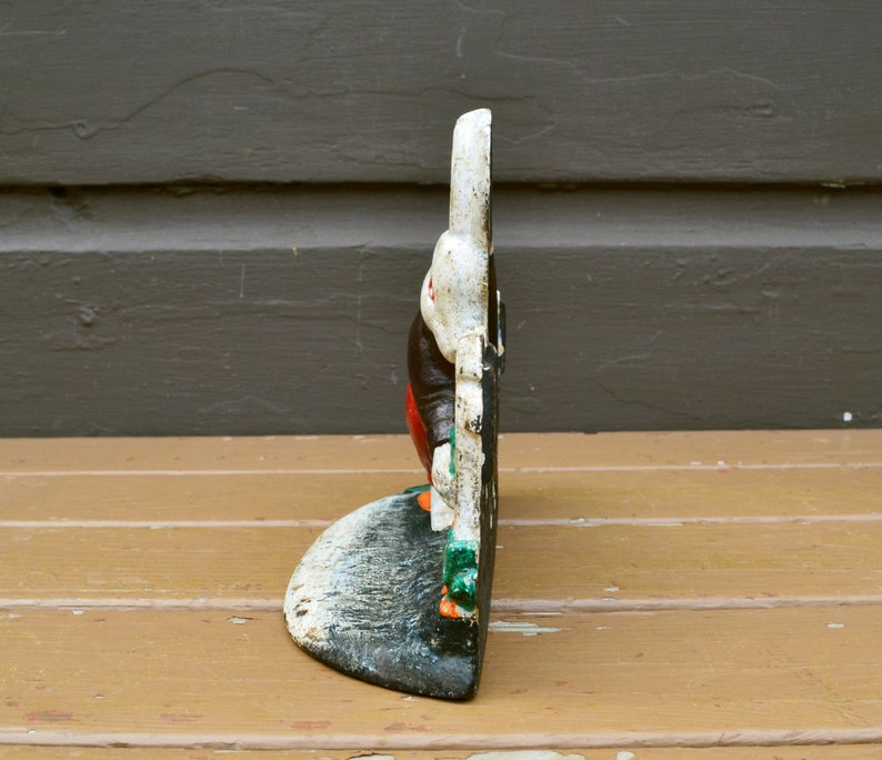 Cast Iron Peter Rabbit Doorstop Vintage Peter Rabbit in | Etsy