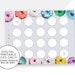 Doughnut Incentive Reward Chart Sticker Chart Printable Instant ...