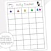 Reward Chart, Instant Download Potty Chart Reward Incentive Poo Chart ...