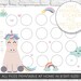 Reward Chart Printable Unicorn Incentive Chart Digital | Etsy
