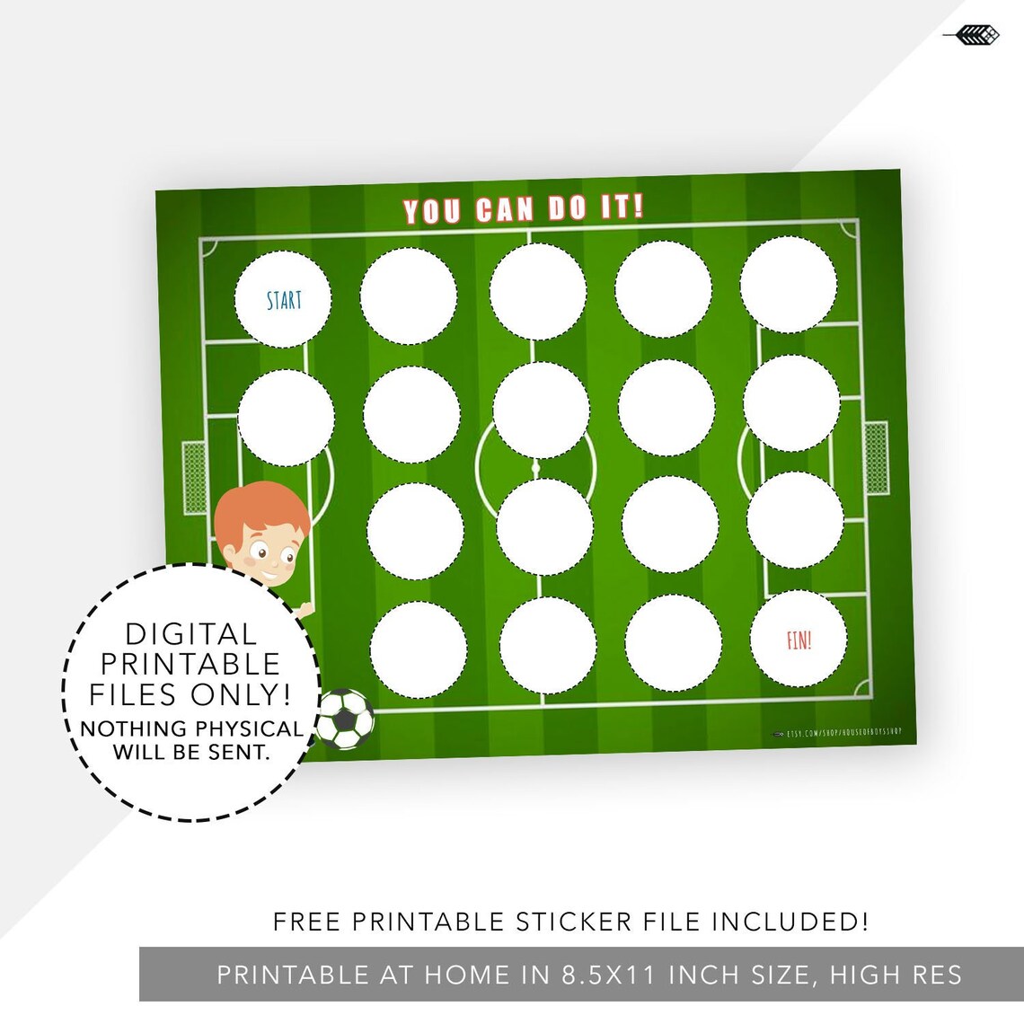 Soccer Reward Chart BOY AND GIRL Designs Football Kids - Etsy Canada