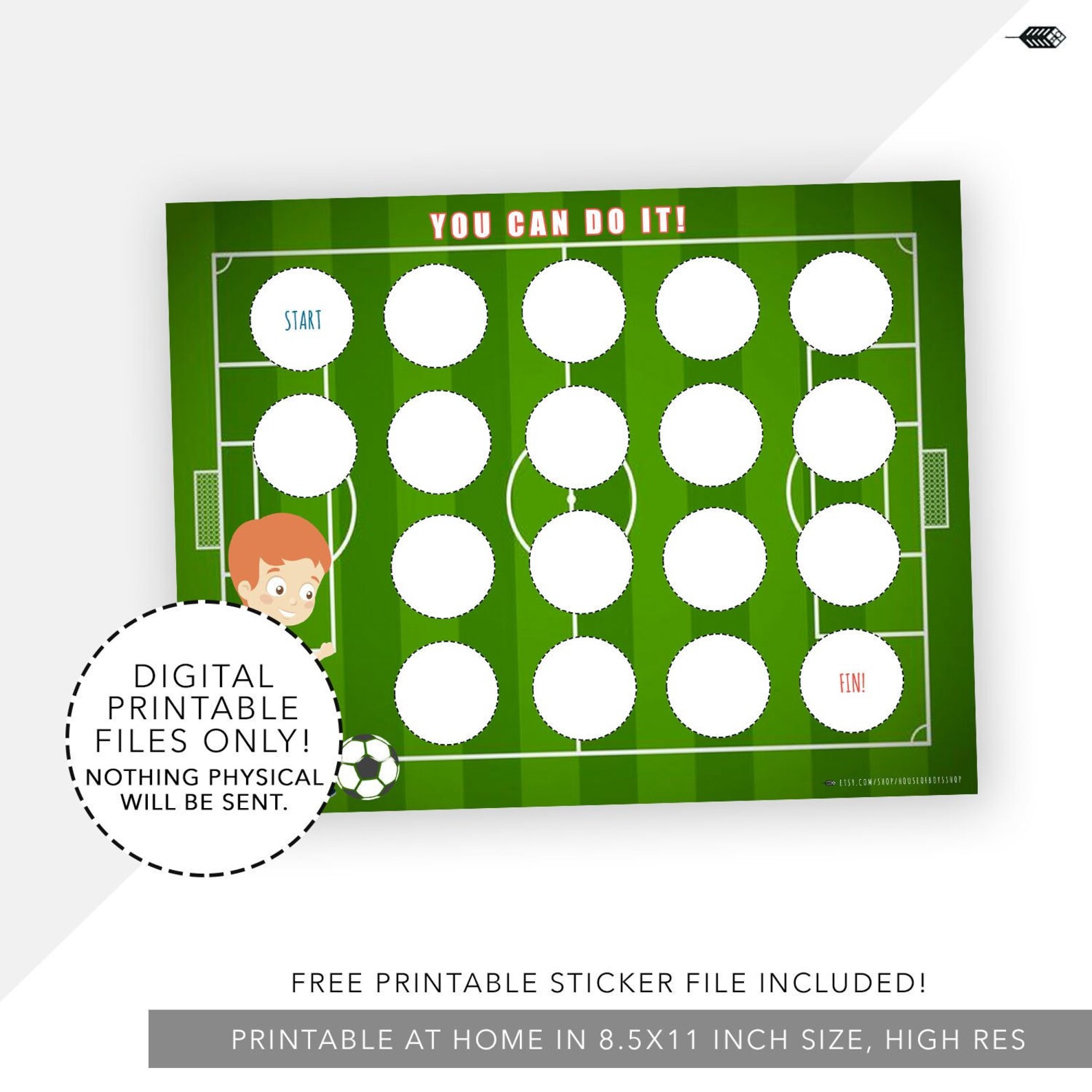 Soccer Reward Chart BOY AND GIRL Designs Football Kids - Etsy Canada
