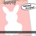 Pin the Tail, Printable Easter, Easter Game, Pin the Tail on the Bunny ...