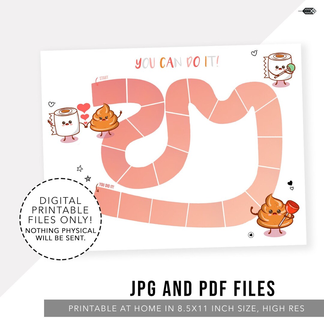 Reward Chart, Potty Chart, Printable Behavior Chart, Daily Chore Chart ...