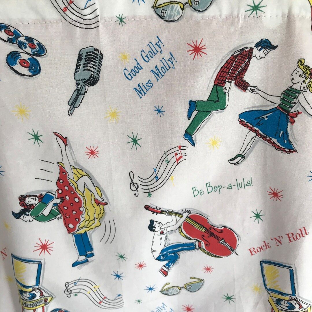 Rock and Roll , Rockabilly, Jiving Dancers, 1950's Style Shopper Tote ...