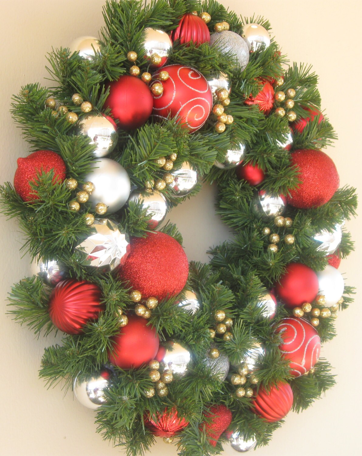 Comfy Christmas Wreath - Etsy