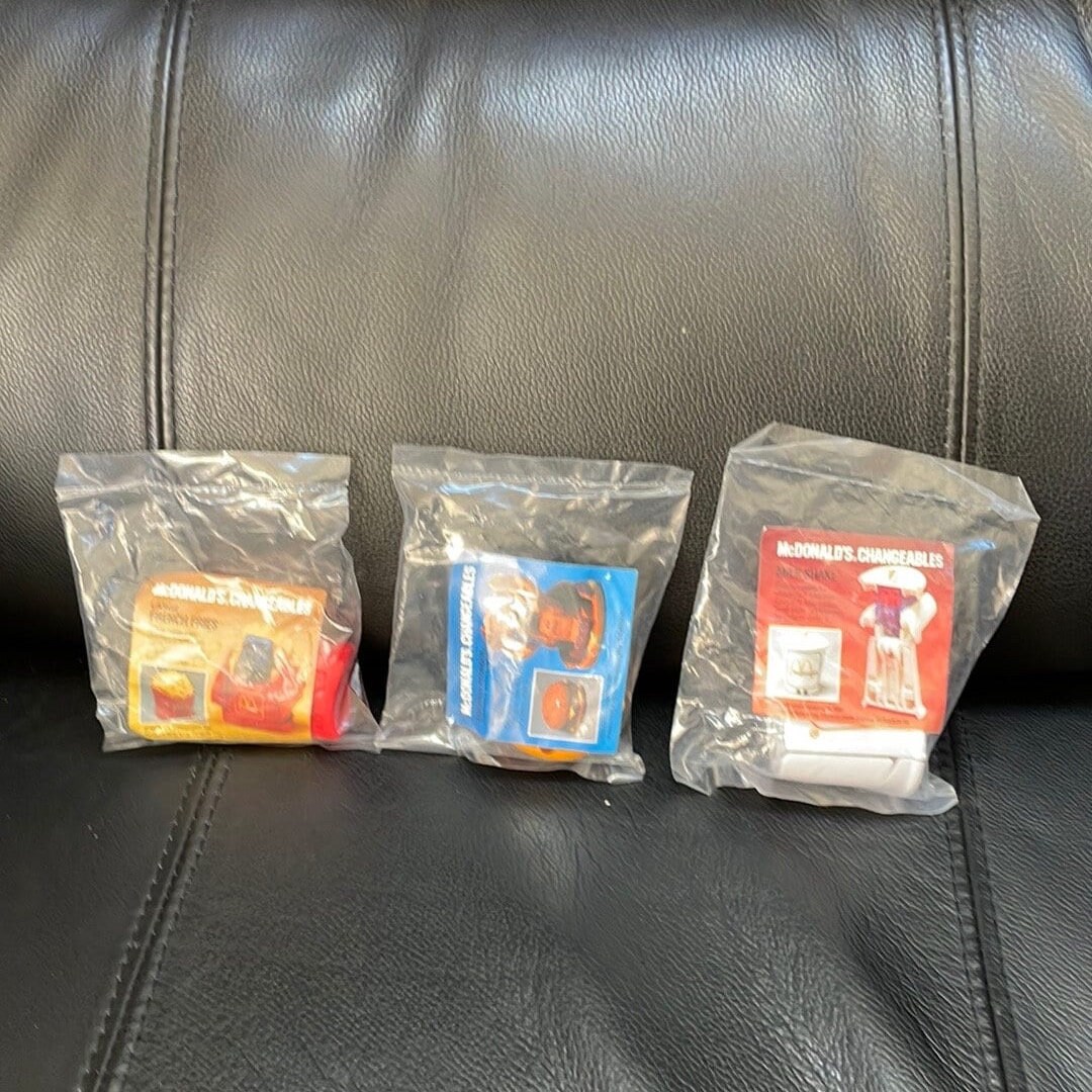Mcdonald’s Changeables Set of 3 Happy Meal Toys - Etsy