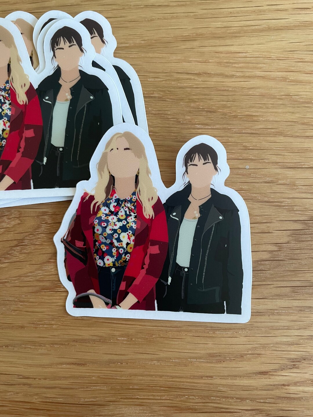 Maeve and Aimee Sex Education Vinyl Sticker - Etsy