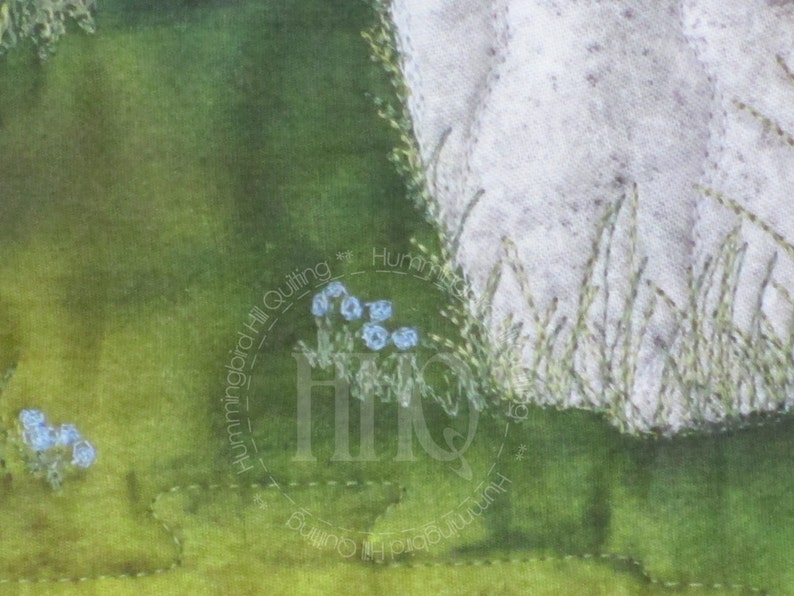 Craigh Na Dun Standing Stones Outlander Inspired Landscape Quilted ...