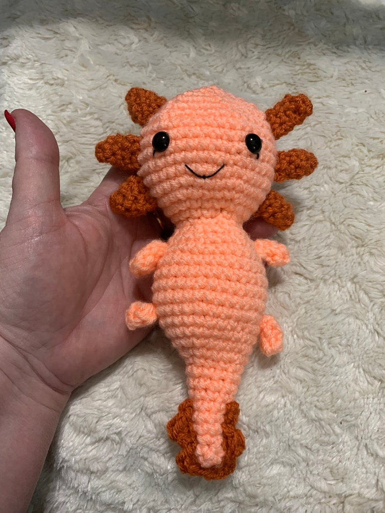 Crochet Axolotl Stuffy - Etsy