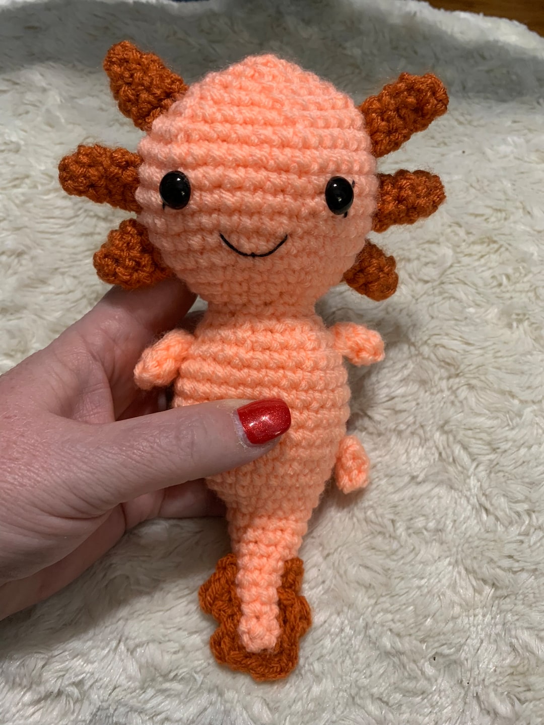Crochet Axolotl Stuffy - Etsy