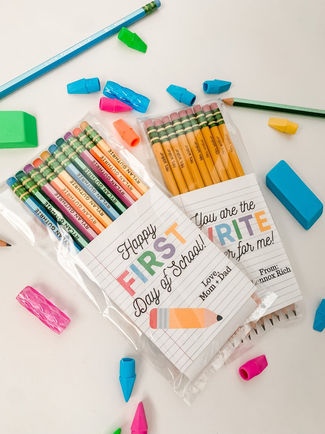 Personalized Back to School Pencils With Student Name - Etsy