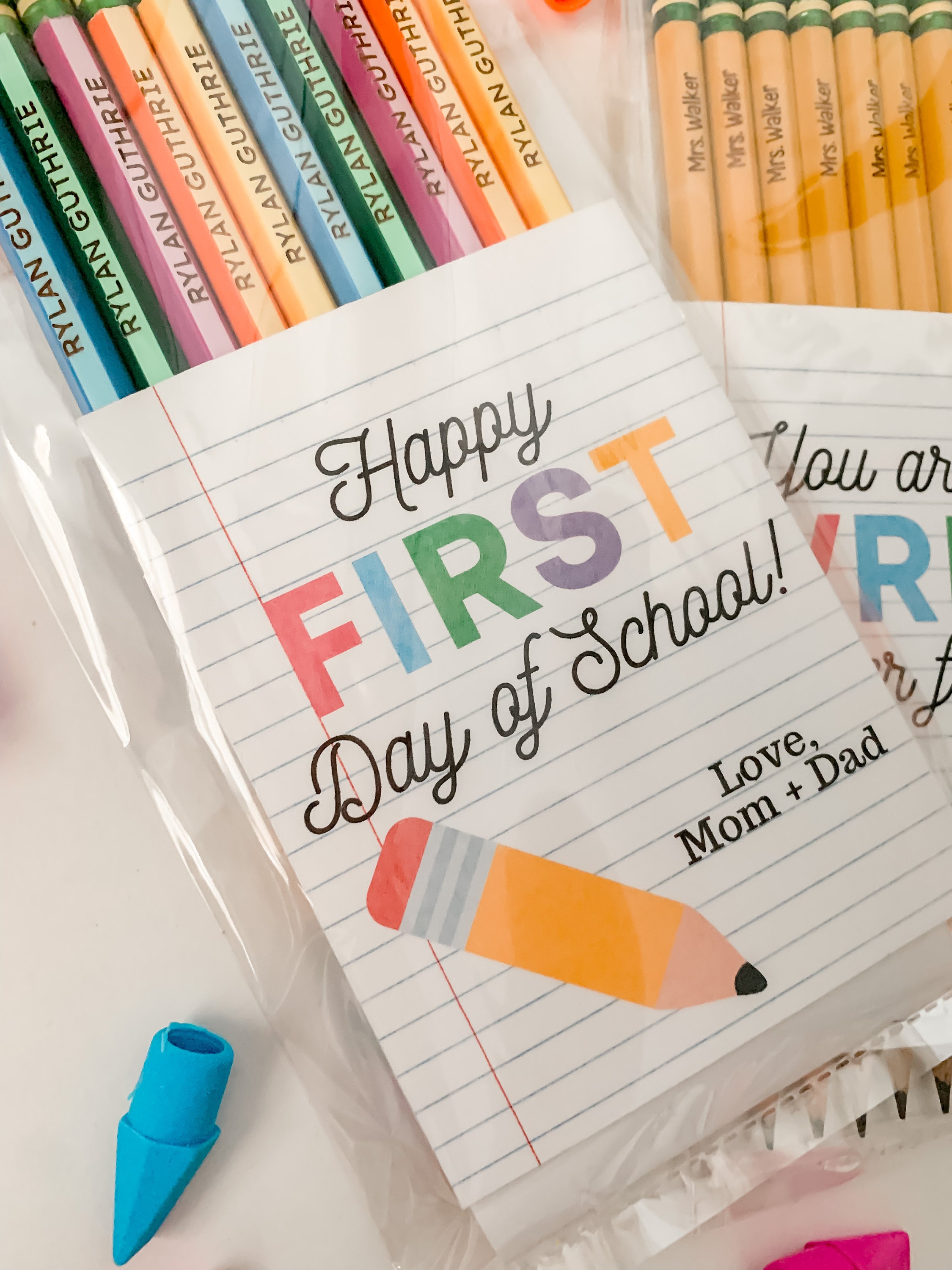 Personalized Back to School Pencils With Student Name | Etsy