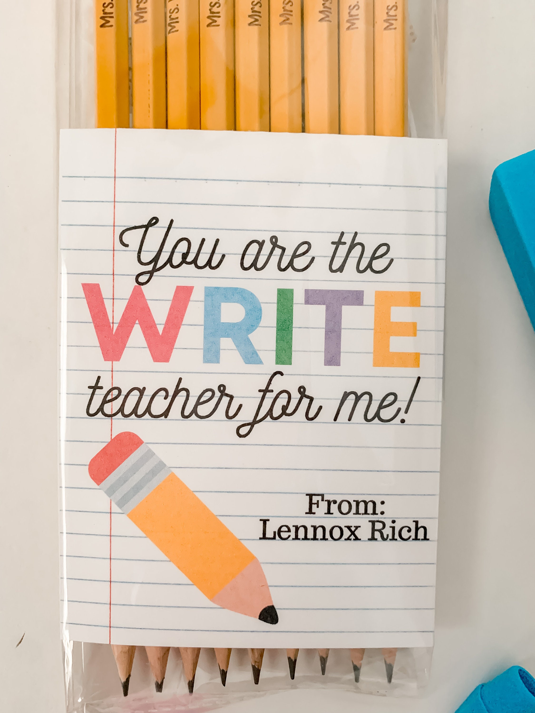 Personalized Back to School Pencils With Student Name | Etsy