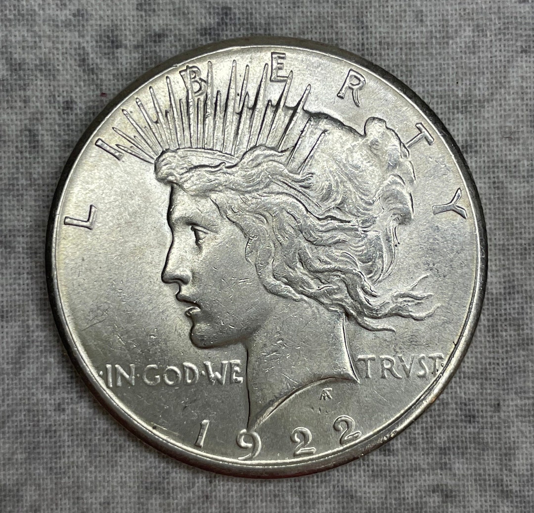 1922-S Peace Dollar Semi Key Date Coin - Etsy
