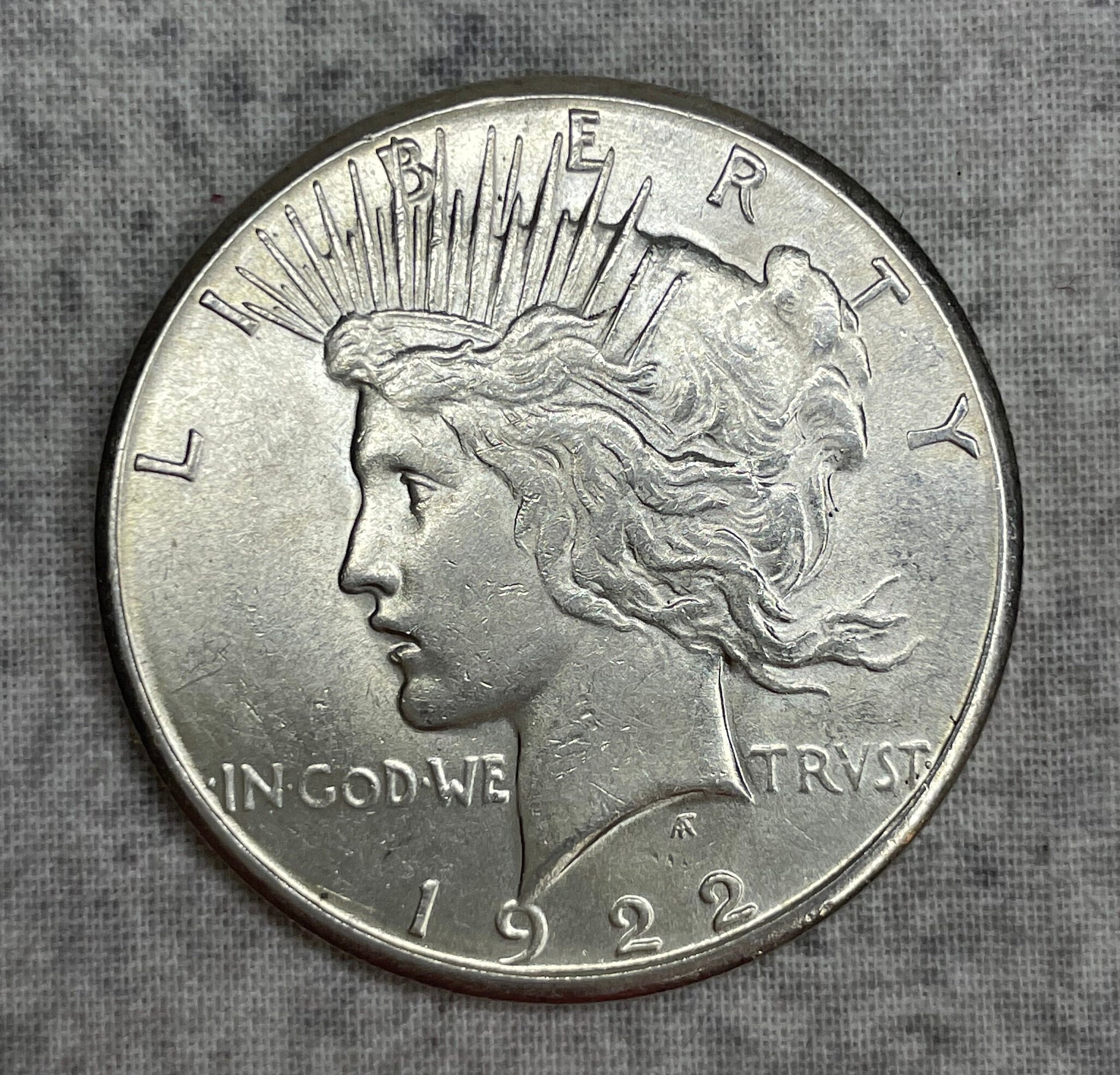 1922-S Peace Dollar Semi Key Date Coin - Etsy