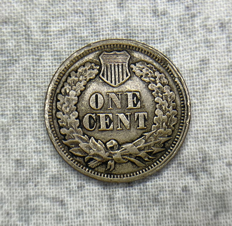 1863 Indian Head Penny Coin Civil War Date Cent - Etsy