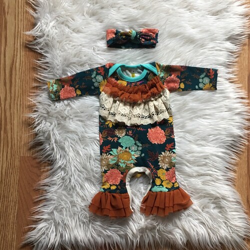 Newborn Girl Coming Home Outfit Baby Girl Take Home Outfit - Etsy