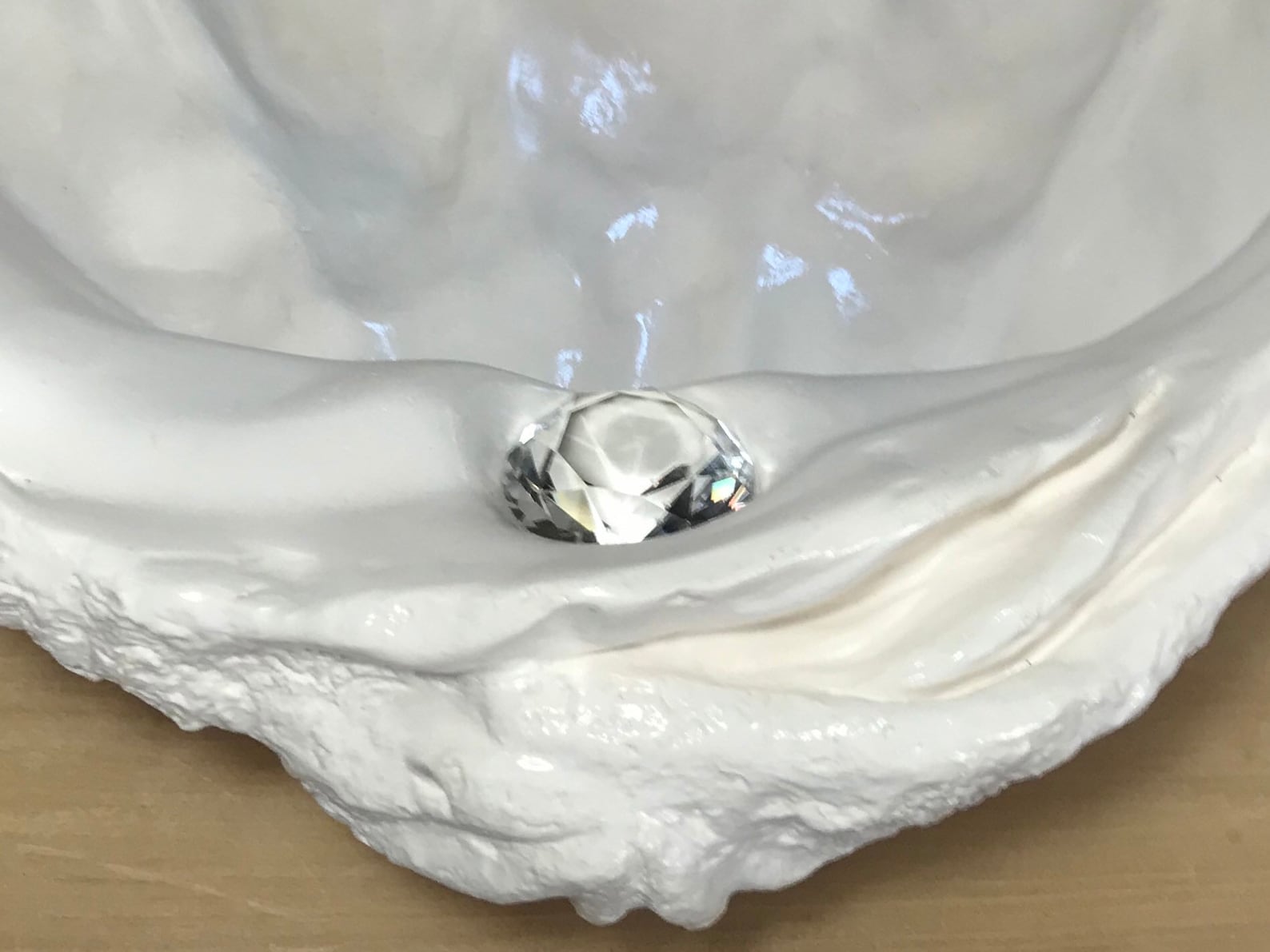 Giant Clam Shell Gem Encrusted liberty Limited - Etsy