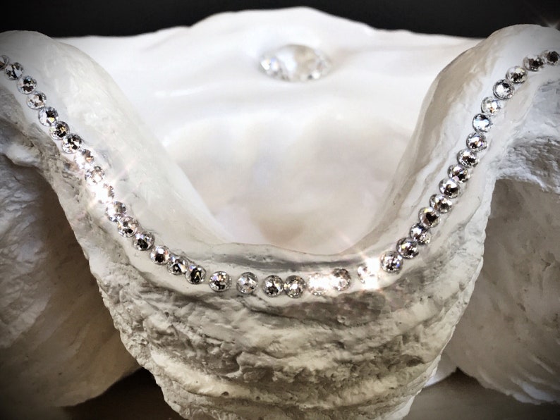Giant Clam Shell Gem Encrusted liberty Limited - Etsy