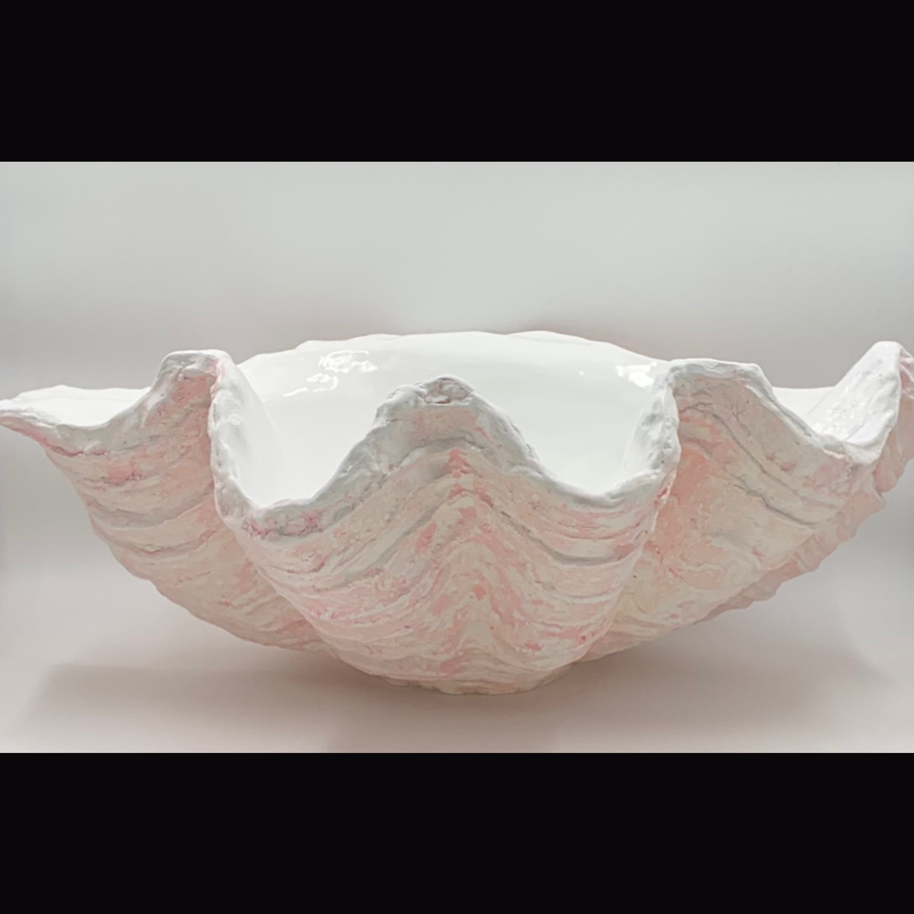 Giant Clam Shell Bathroom Sink Wash Basin Vessel Bowl In Soft | Etsy