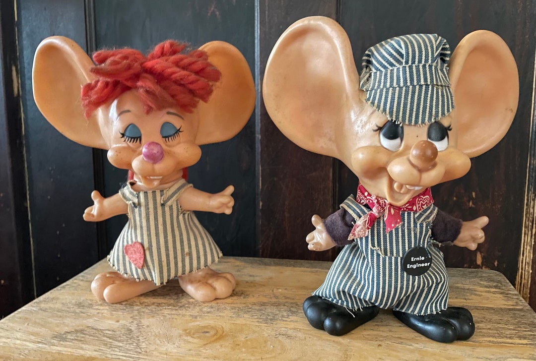 Vtg Big Eared Pair of Mice Banks From the 70s, - Etsy