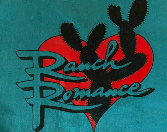 Original from the 80s Ranch Romance band t-shirt! - Gem