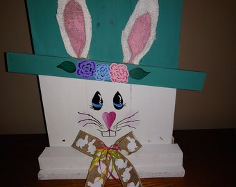 Pallet Wood Bunny - Etsy