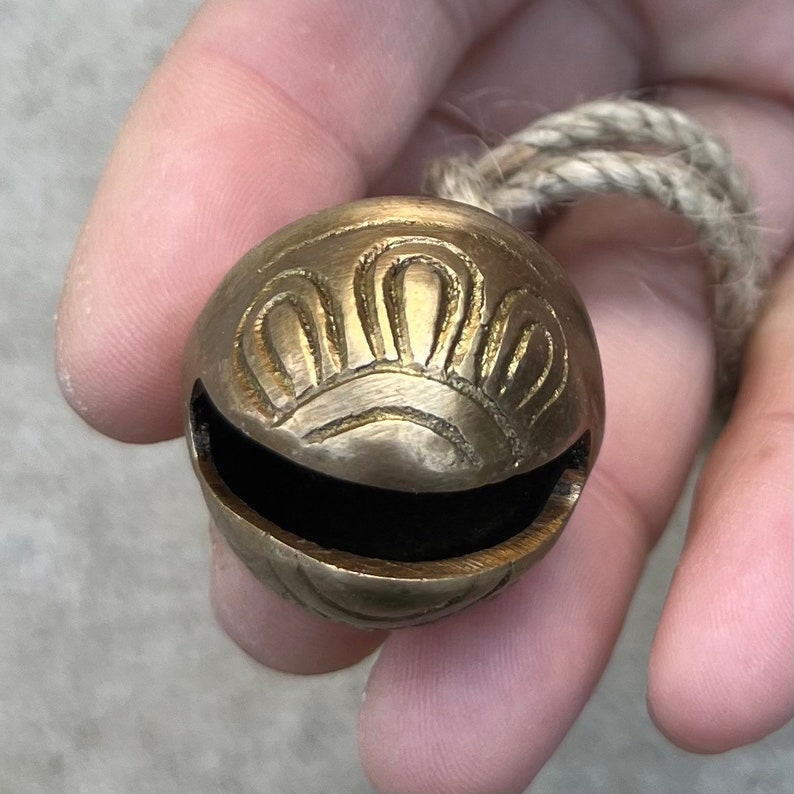 Bear Bell for Hiking Brass Sleigh Bells Dog Pet Training - Etsy