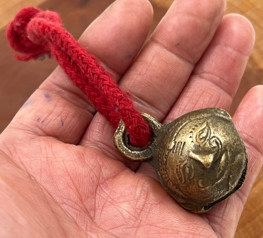 Bear Bell for Hiking, Brass Sleigh Bells, Dog Pet Training, Trail Bell ...