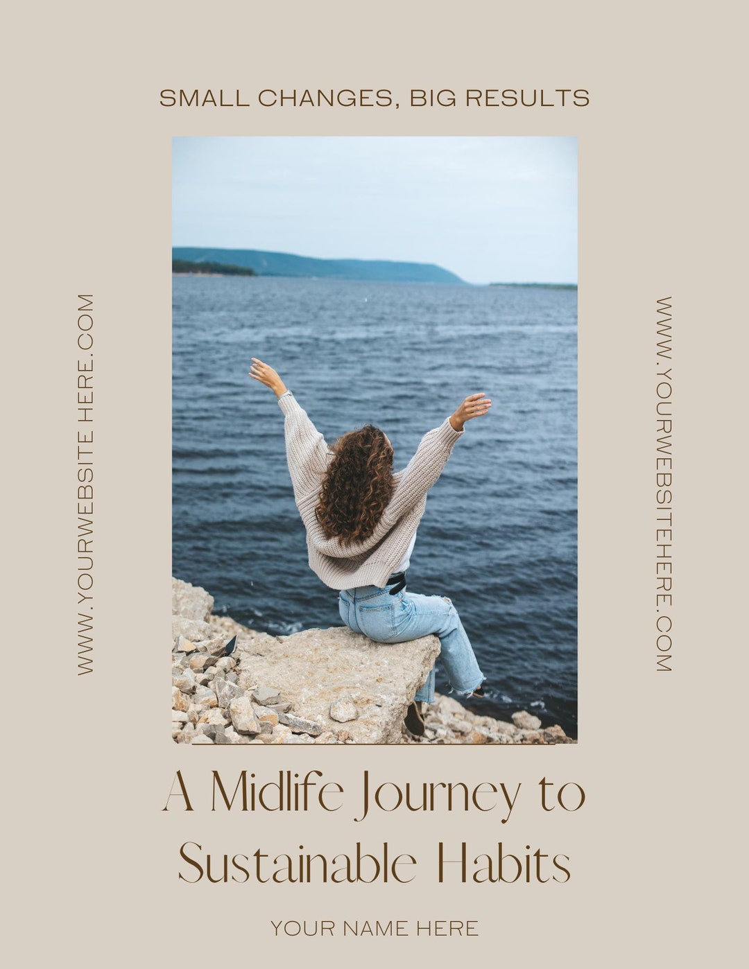 Midlife Wellness Habit Tracker & Reflection Workbook Template ...