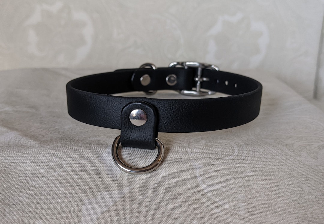 5/8" Stainless Steel Drop D Ring Collar | Durable & Comfortable ...