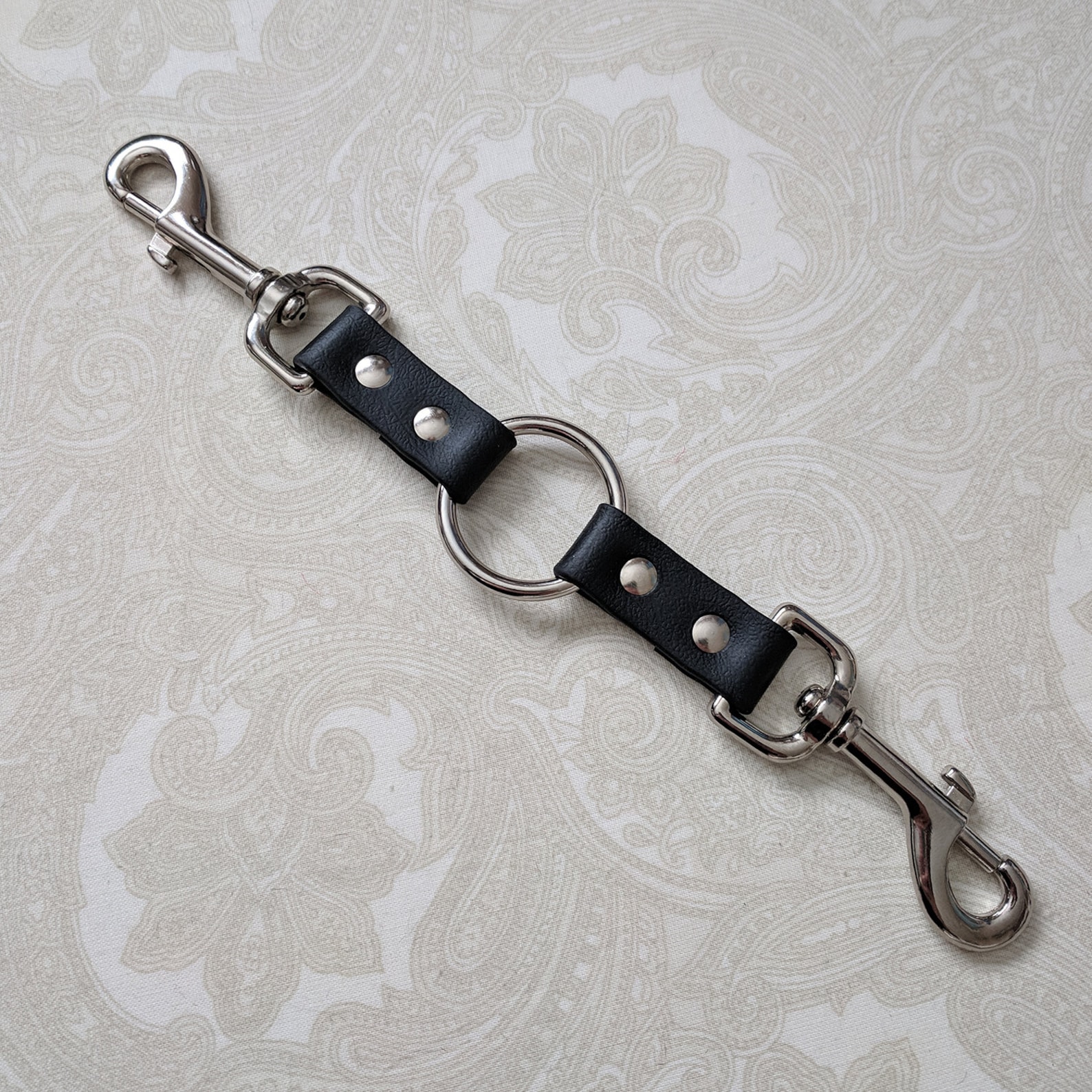 3/4" Biothane Two Point Bondage O-ring Cuff Connectors | Multiple ...