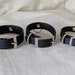 One Pair Buckling Biothane Cuffs - 3 Sizes - Many Colors Customizable ...