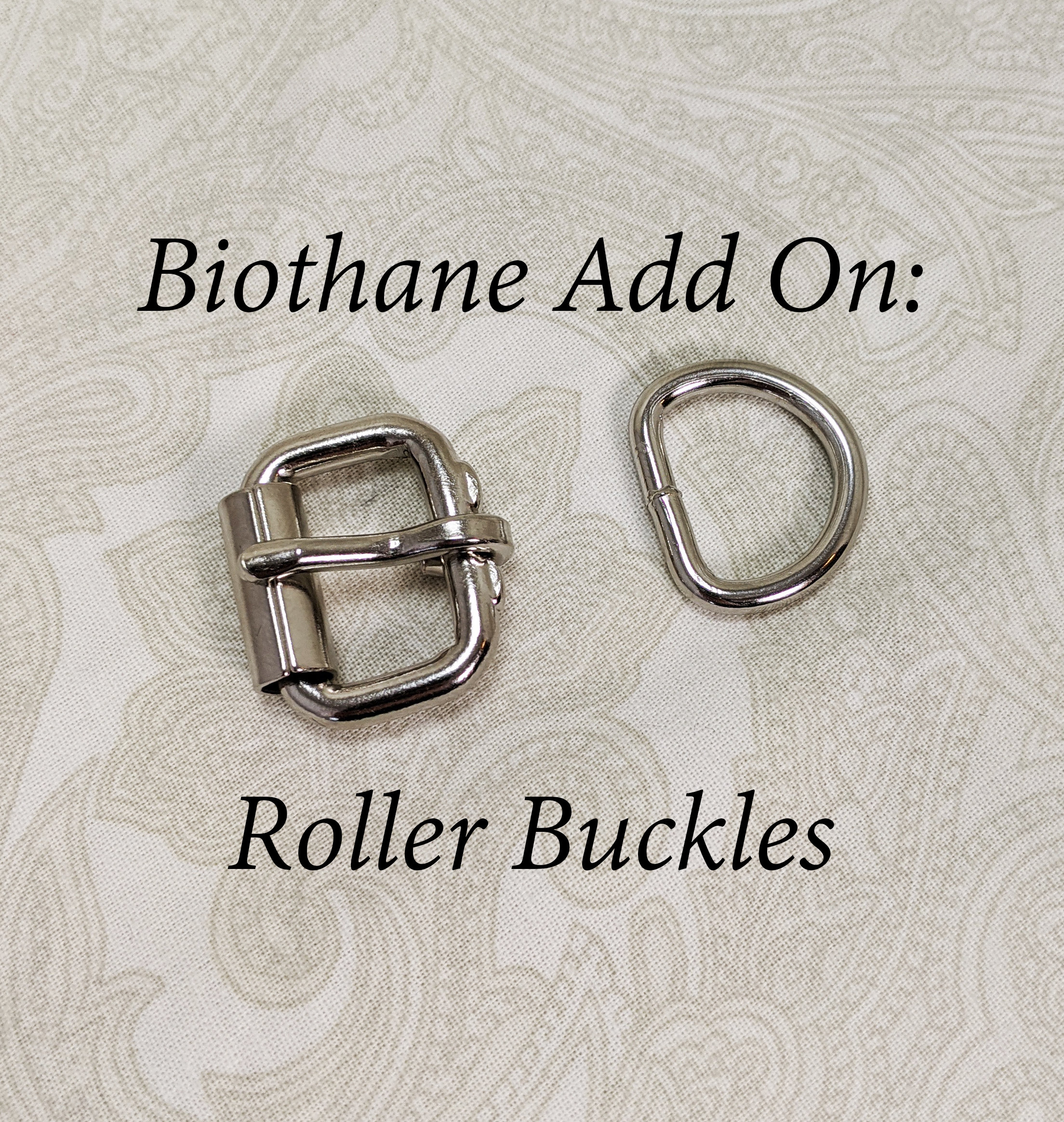 Biothane Collar & Cuff Add-on: Roller Buckles! - Etsy