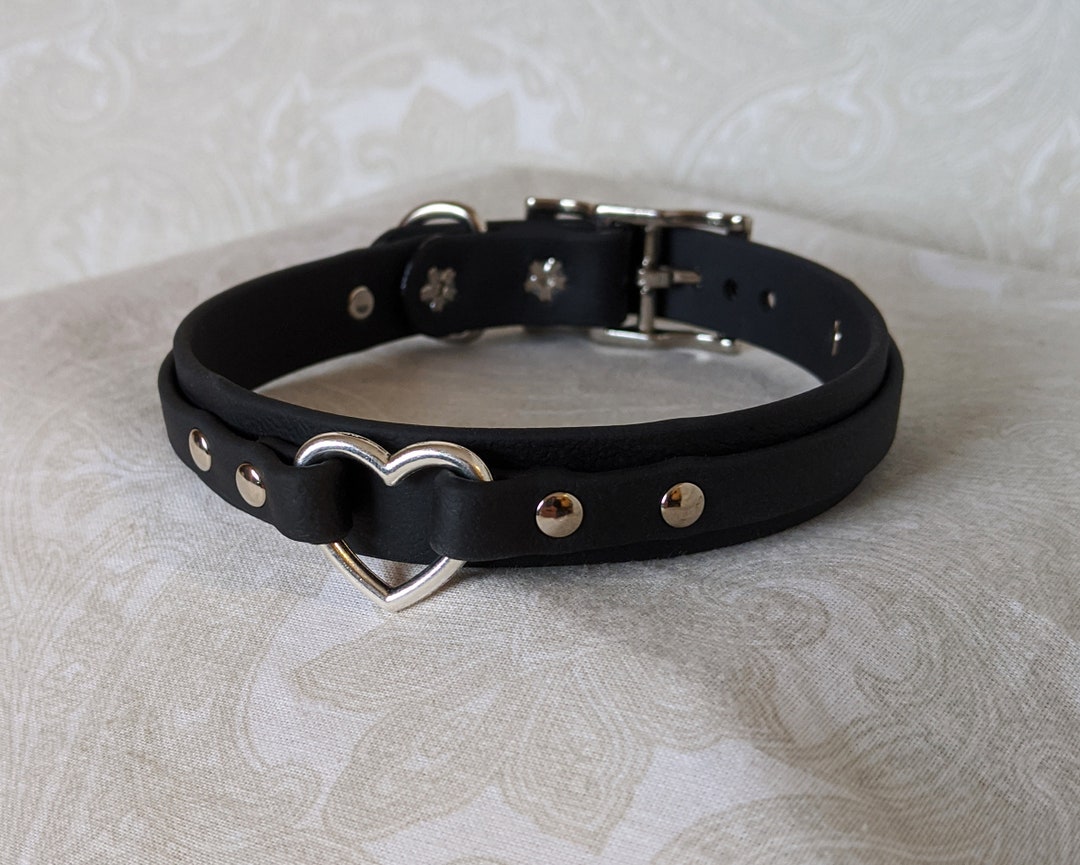 3/4" Heart Ring Layered Collar | Durable & Comfortable, COLORFUL ...