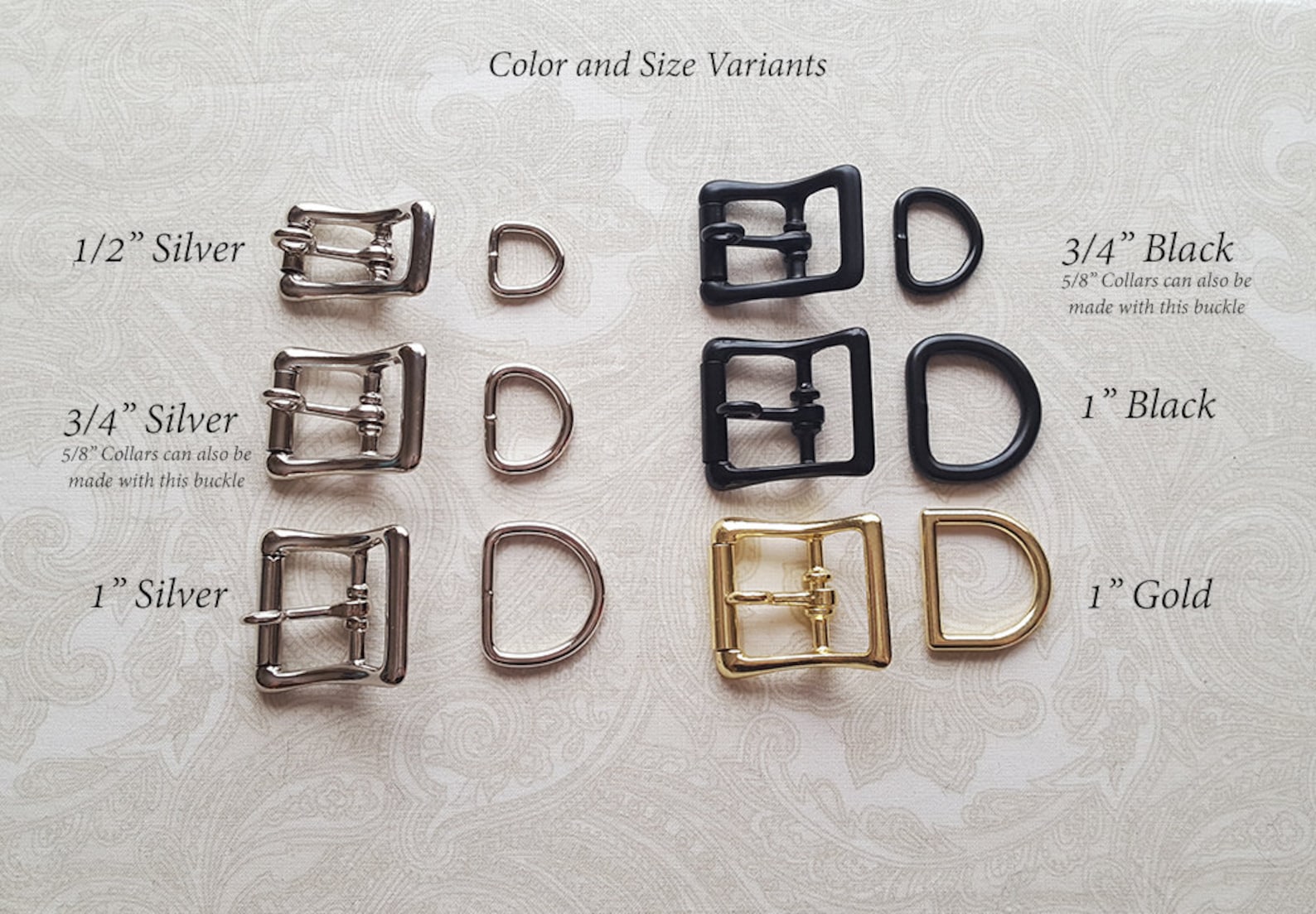 Biothane Collar & Cuff Add-on: Locking Buckles! - Etsy