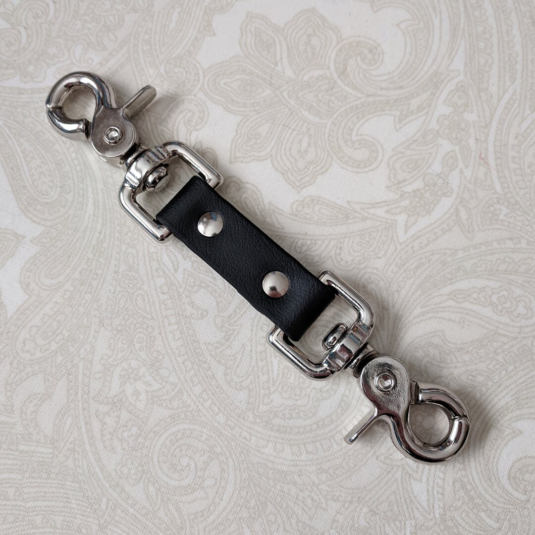 Trigger Snap Biothane Two Point Bondage BDSM Cuff Connectors | Multiple ...
