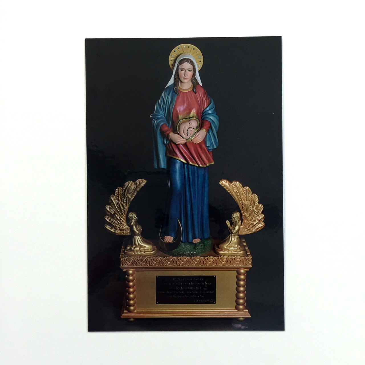 Prayer Card - Mary, Ark of the New Covenant With Imprimatur - Etsy