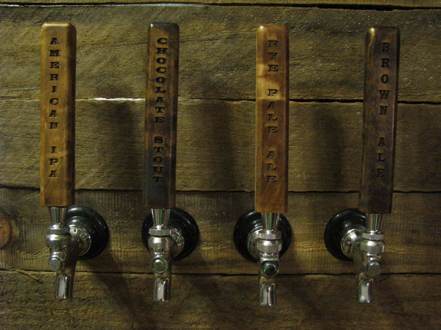 Personalized Laser Engraved 6" Custom Maple Beer / Soda Tap Handle for ...