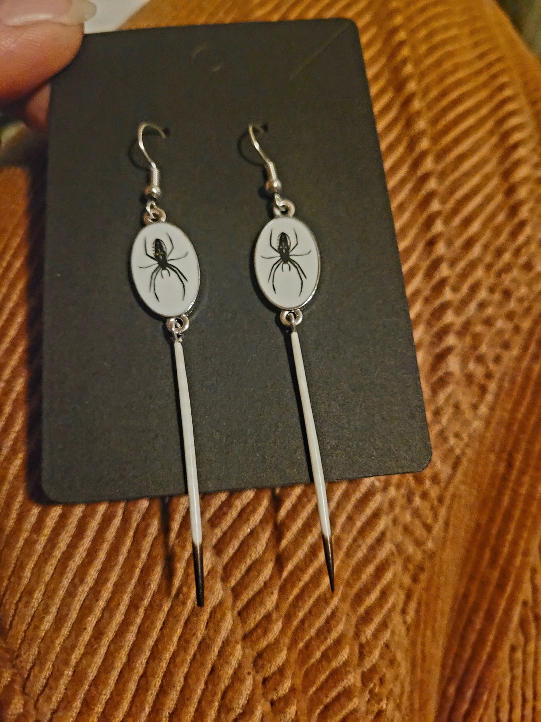 3 Inch Spider With Porcupine Quill - Etsy