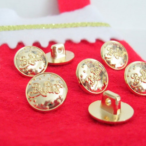 5/8 Reindeer Buttons for Santas Shirts - Etsy