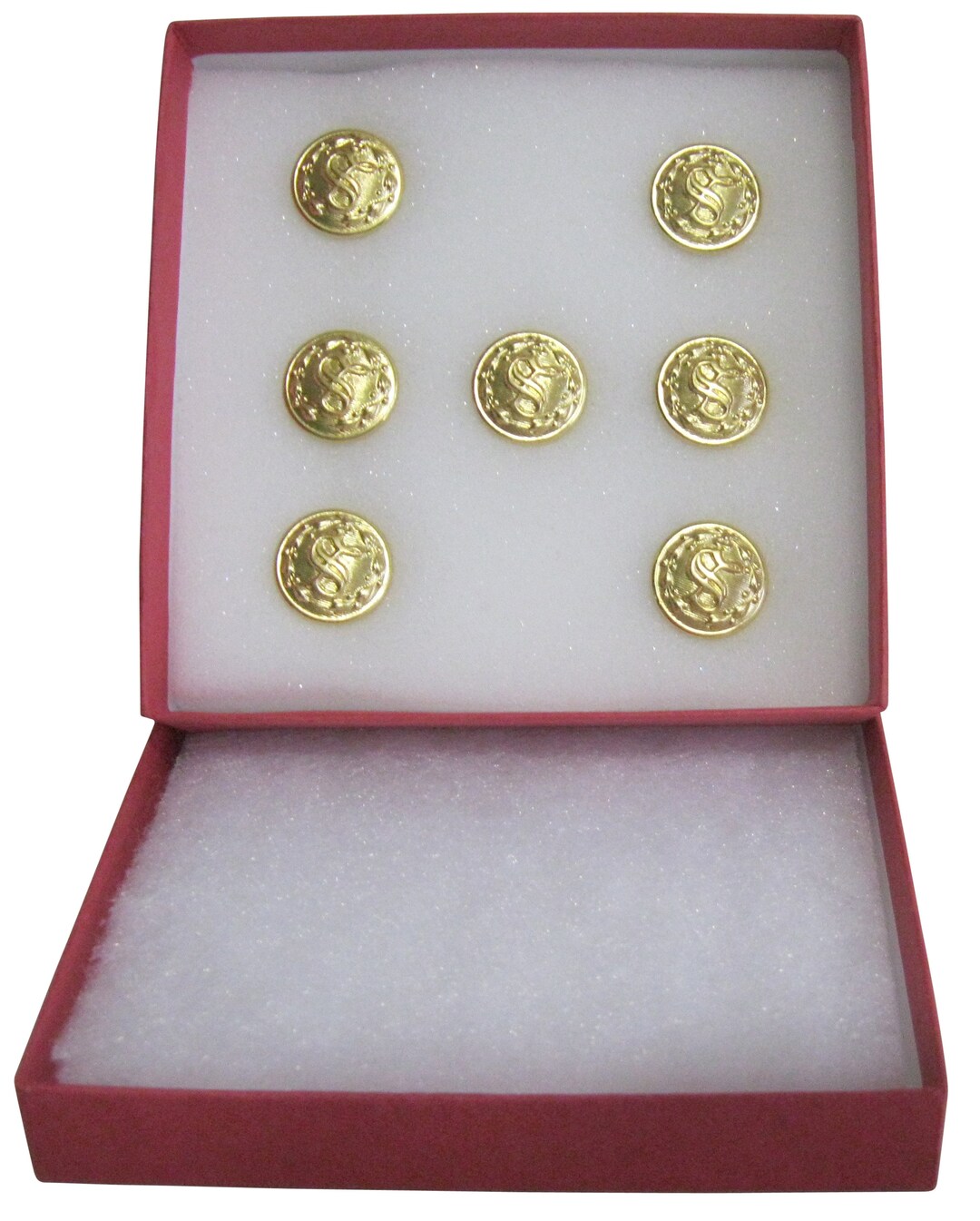 Set of 7 Pcs. 5/8" Professional Removable "s" Buttons for Shirts - Etsy