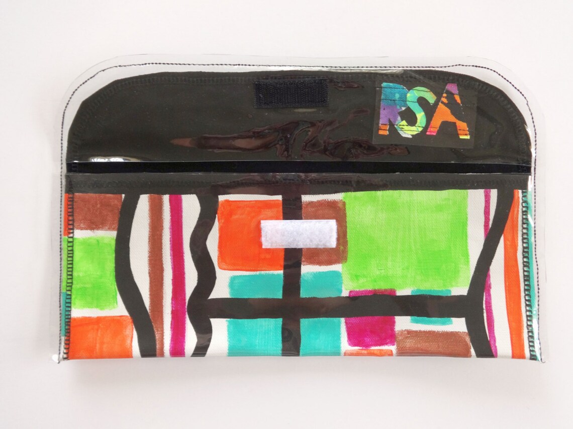 Hand Painted Clutch // Vinyl Clutch // Art Gifts // Evening - Etsy