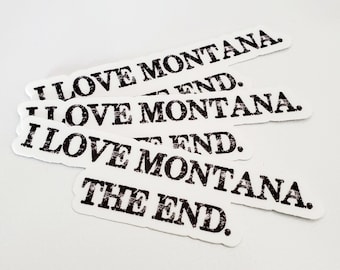 I Love Montana - Etsy