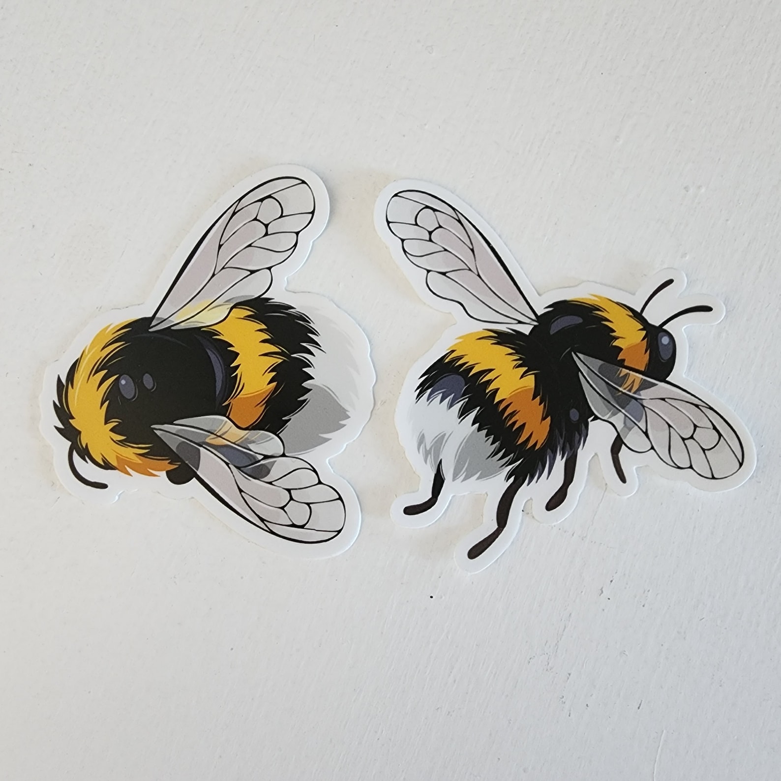 Bumble Bee Sticker Bumblebee Vinyl Decal Set 3 X - Etsy