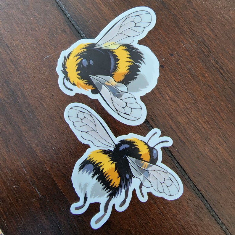 Car Bee Sticker Baseball Bee Car Vinyl Sticker – Choose Your Size ...