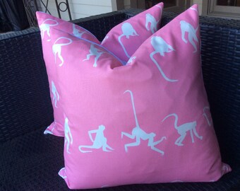 Hot Pink Monkey - Etsy