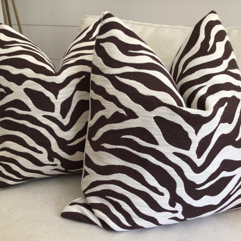 Zebra Pillow - Etsy
